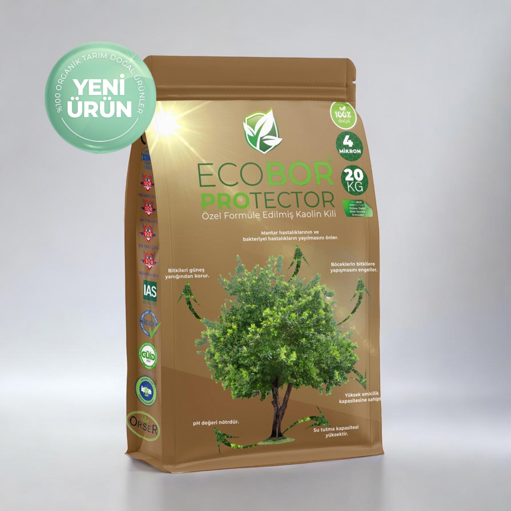 Ecobor Protector Kaolin Kil 20 Kg